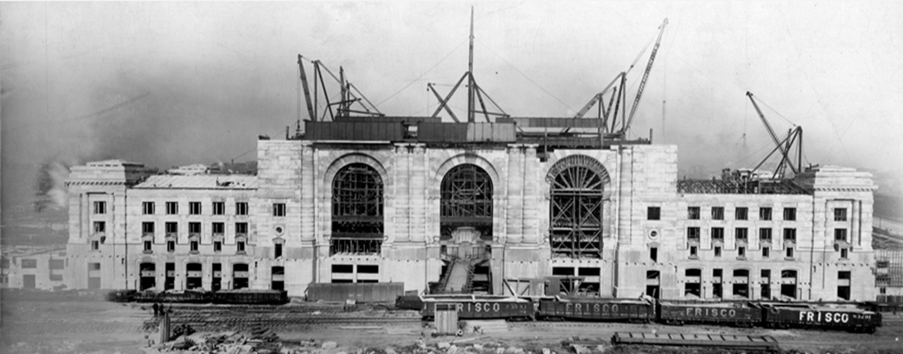 Photo Series: The Construction of Union Station – KC Backstories